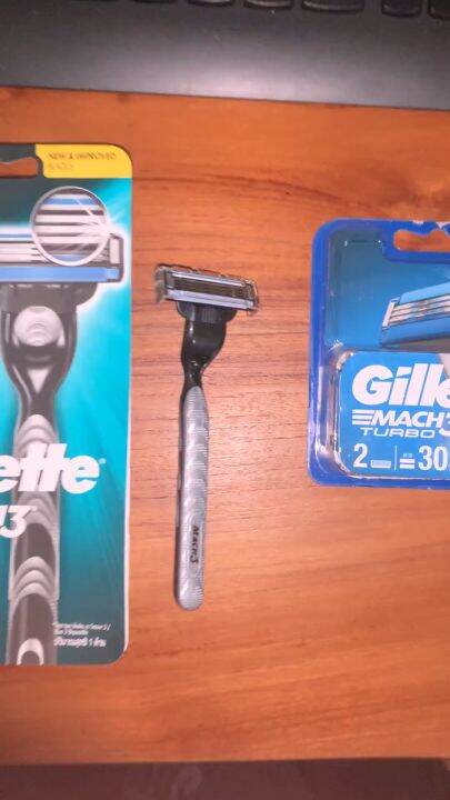 Gillette Mach 3 Turbo Razor Isi Ulang Mach 3 Turbo 3D | Lazada Indonesia