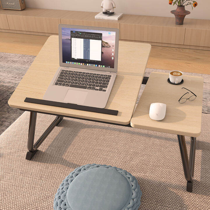 Liftable Desktop on Bed Small Table Foldable Desk Laptop Desk Bedroom ...