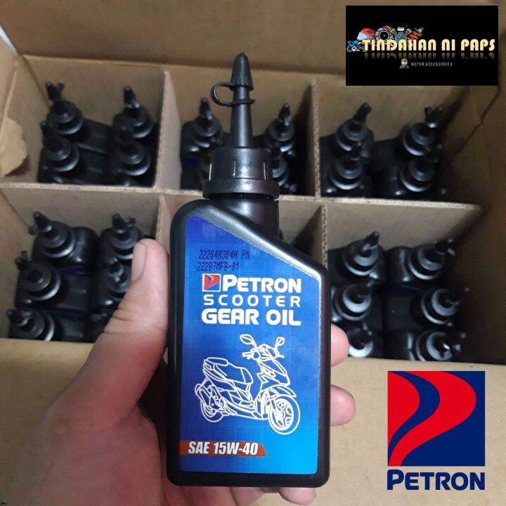 PETRON SCOOTER GEAR OIL SAE 15W40 120ml | Lazada PH