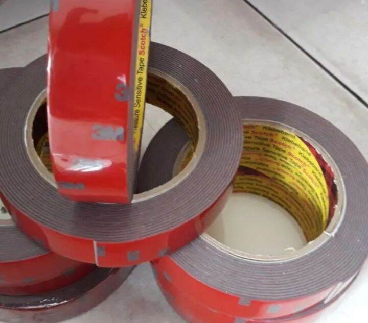 3M VHB Double Foam tape super lengket 5666 UK 24 mm x 4,5 mtr/dabel tip ...