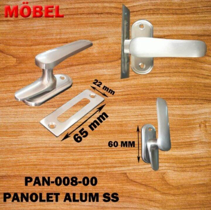Grendel jendela rambuncis panolet Pengunci jendela Aluminum | Lazada ...