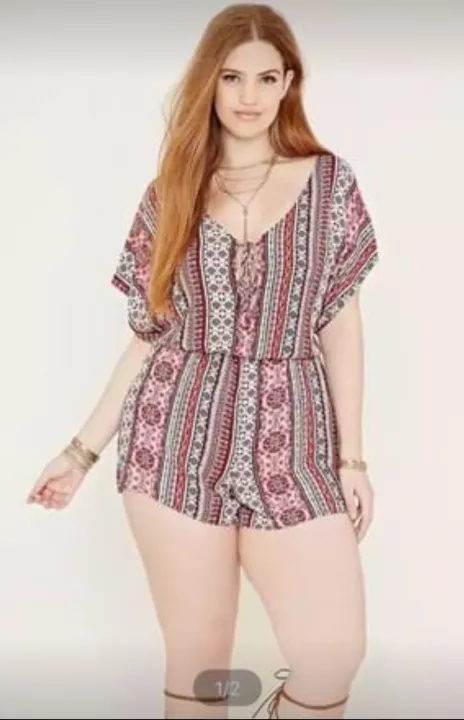 Plus Size Boho Romper or Jumpshort | Lazada PH