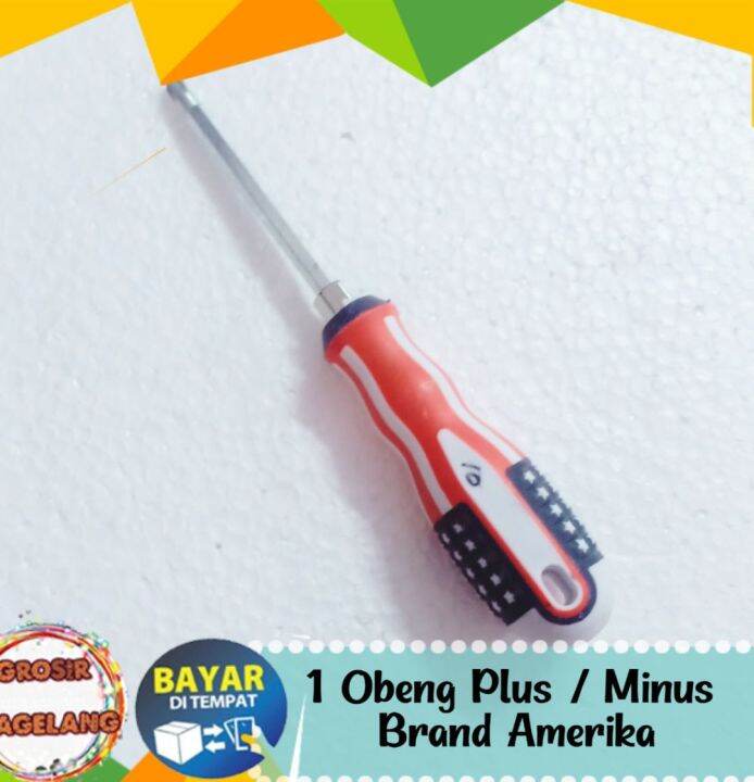 Obeng Plus Minus Multi Amerika Murah Bagus Praktis | Lazada Indonesia