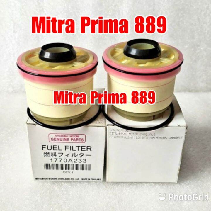 Fuel filter Saringan Solar Triton Pajero 2012 2013 2014 2015 1770A233 ...
