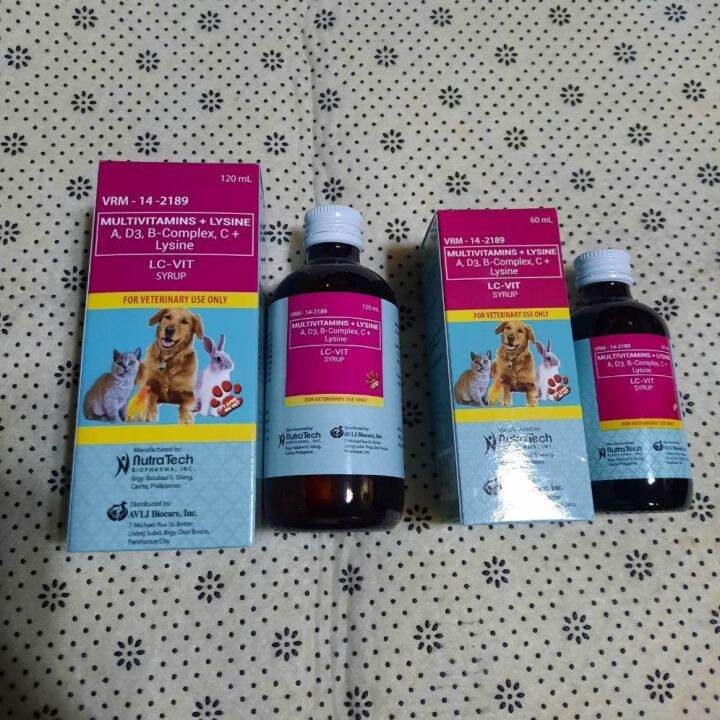 XM LC VIT MULTIVITAMINS FOR DOGS AND CATS 60ML | Lazada PH