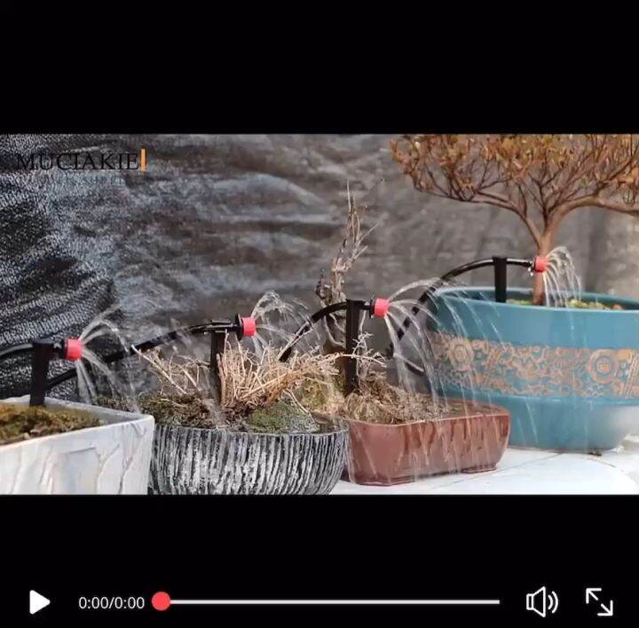 5/10/15/25M Mini Drip Irrigation Kit, Garden Plant Watering Kit Garden ...