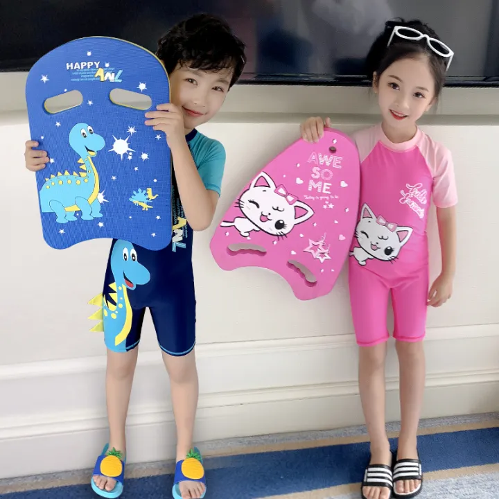 Kids Swimming Kickboard Beginner Swimming Rear-Float Float Children's ...