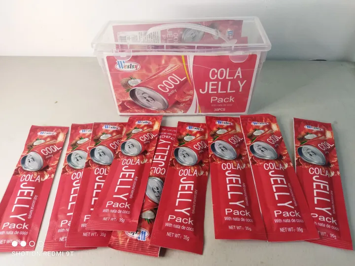 cola jelly pack 30pcs in tub | Lazada PH