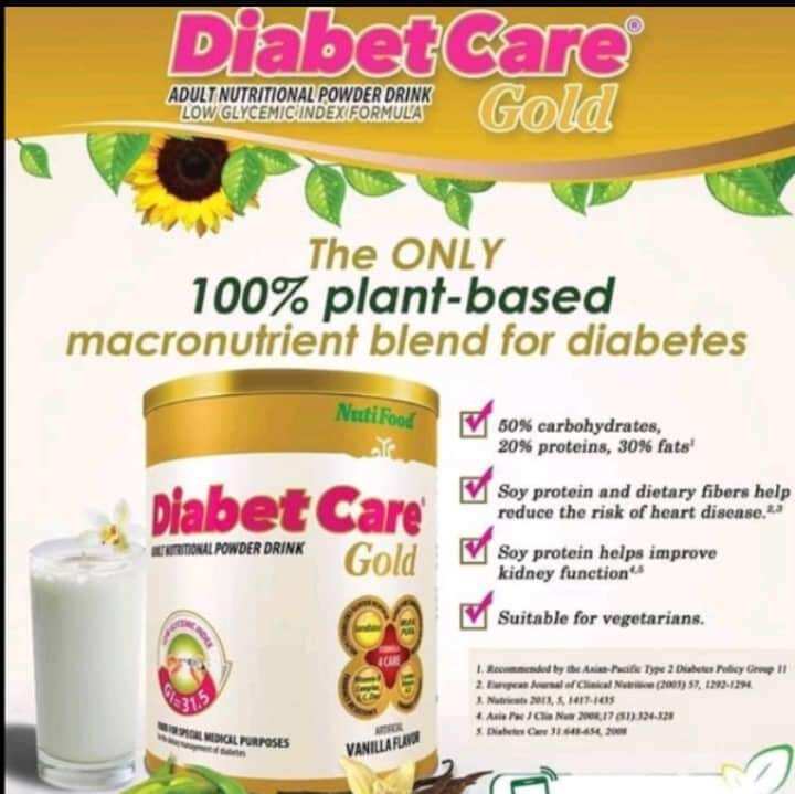 DIABETCARE GOLD is an Adult Nutritional Powder Drink for type 1 ...
