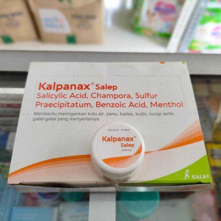 KALPANAX SALEP 6 GRAM / SALEP GATAL KUTU AIR PANU KUDIS KURAP KALPANAK ...