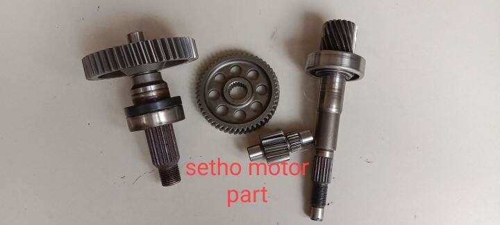 rasio gigi gear ger transmisi gir full set honda full set vario 110 ...