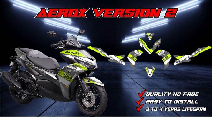 yamaha aerox v2 decals sticker | Lazada PH
