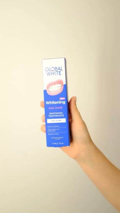 [Made in Moscow] GLOBAL DENT Toothpaste Global White Whitening Max ...