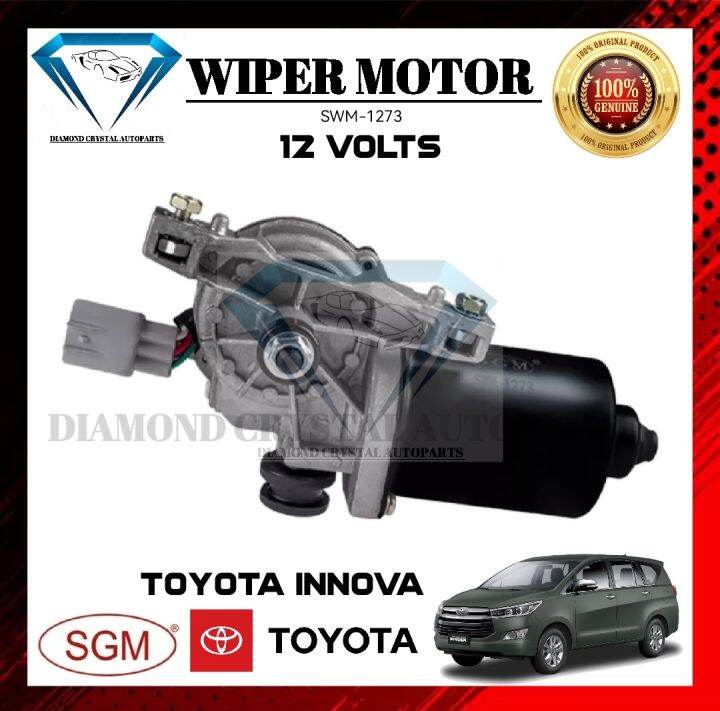 WIPER MOTOR TOYOTA INNOVA 12VOLTS "SGM BRAND" | Lazada PH