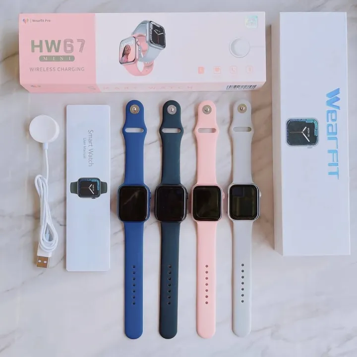 【ส่งจากประเทศไทย】smart watch HW67 mini นาฬิกาสมาทวอช2022 เต็มจอ นาฬิกา ...