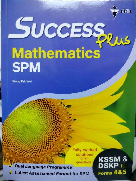 Success Plus Mathematics SPM KSSM & DSKP FOR FORMS 4&5 | Lazada