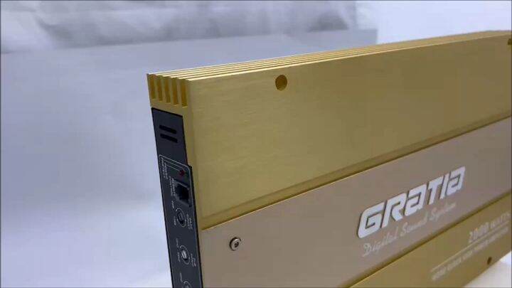 [ของแท้] เพาเวอร์แอมป์2CH GRATIA รุ่น GT-828 CLASS D 2CH แอมป์เครื่องเสียงรถยนต์ กำลังขับสูงสุด ...