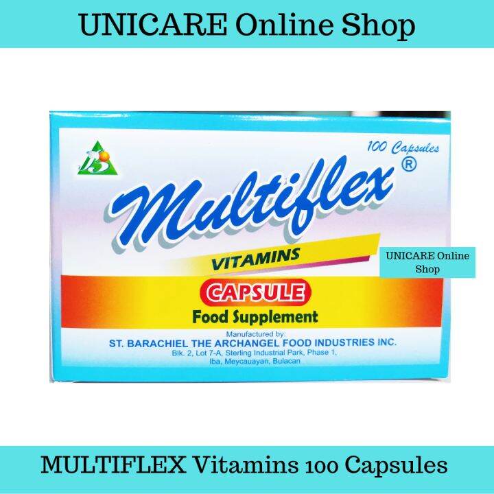 MULTIFLEX 100 Capsules Vitamin | Lazada PH