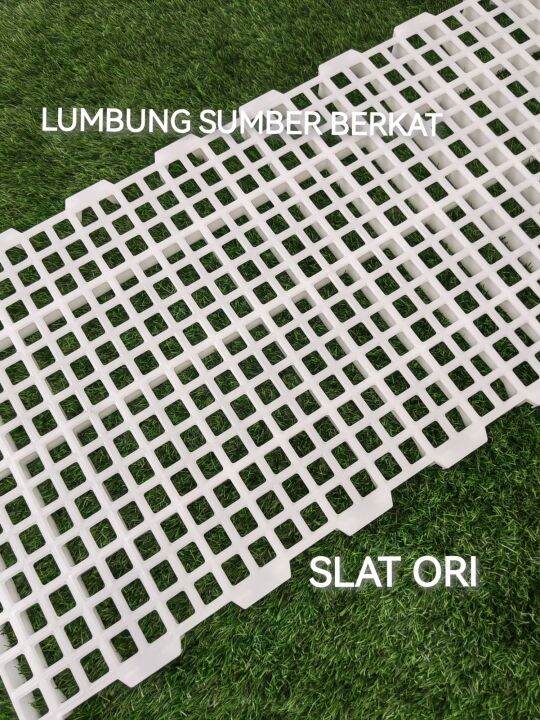 Alas SLAT kandang plastik bahan murni cocok untuk kandang kambing, domba, ayam, kelinci, anjing ...