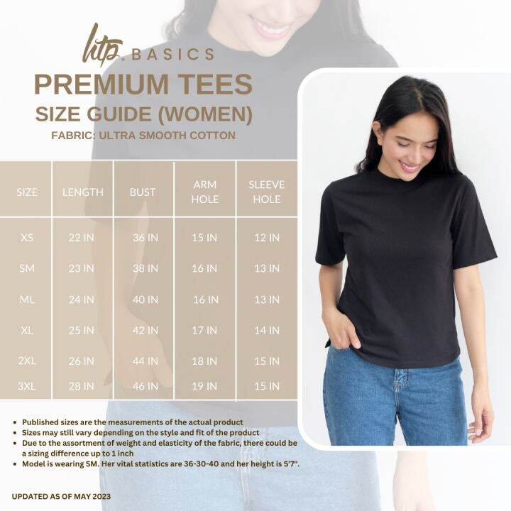 HTP BASICS premium tees for HeR 2022 | Lazada PH