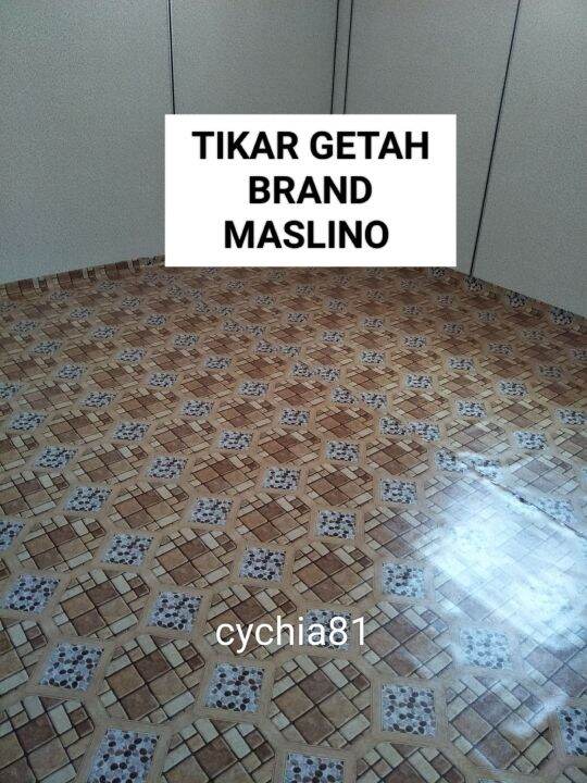 TIKAR GETAH , TIKAR GETAH BRAND MASLINO, TEBAL QUALITY, | Lazada