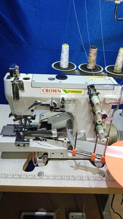 MACHINE/CROWN CW600-02 PIPING CYLINDER SEWING MACHINE MODEL:CW600-02 ...
