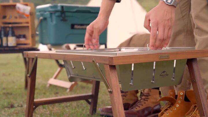 Naturehike IGT Compatible Large Small Table Integrated Grill 1 / 2 Unit ...