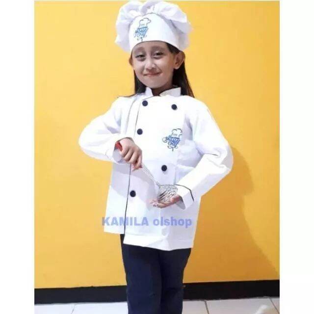 Baju Koki Master Chef Anak | Lazada Indonesia