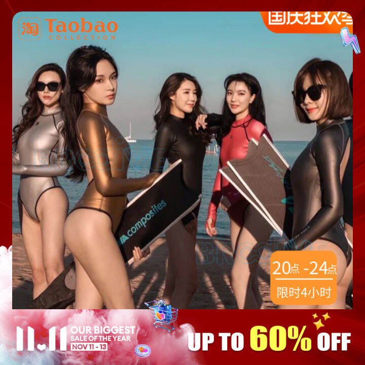 Trudive Rui Diving Wet Suit Bikini Backless Siren Surfing Diving Suit Free Diving Wet Suit ...