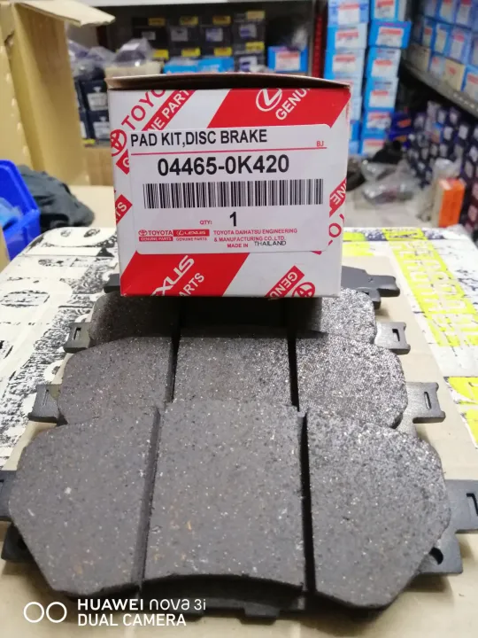 ☑️ถูก สุด ๆ ☑️ผ้าเบรคหน้า Toyota REVO 2WD 2015-ON #04465-0K420 แท้OEM ...