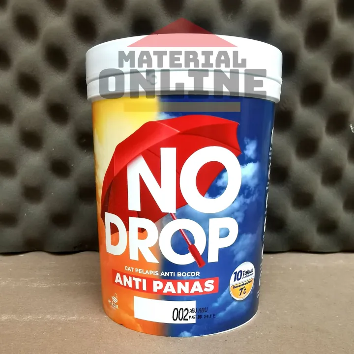 No Drop Nodrop Cat Pelapis Penolak Anti Panas Bocor HeatGard 0.8 1 Kg | Lazada Indonesia