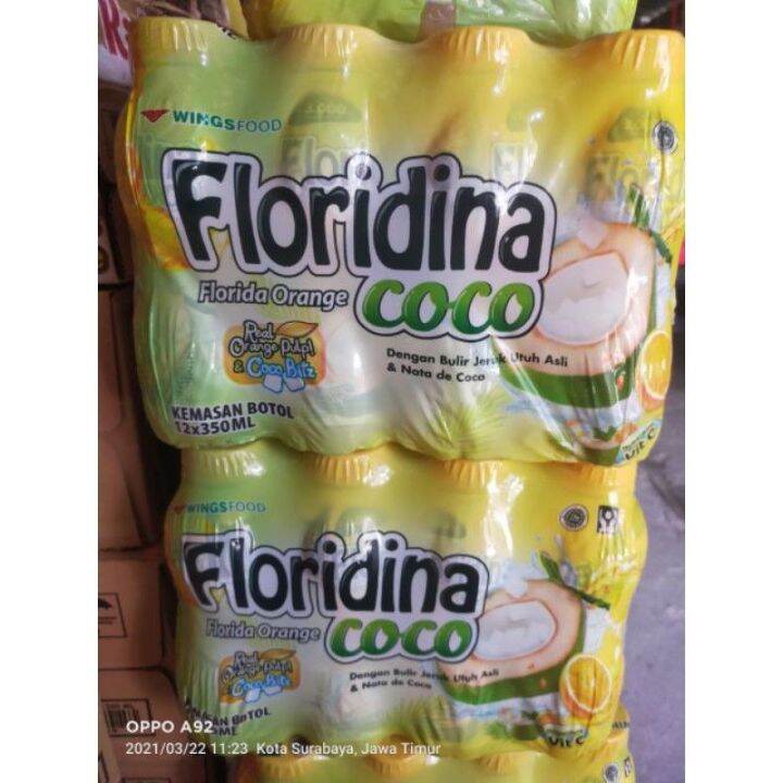 Minuman Floridina Rasa Coco Isi 12 Botol @ 350 Ml | Lazada Indonesia