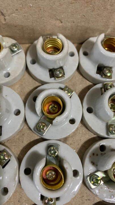 Porcelain flashlight bulb holder socket receptacle | Lazada PH