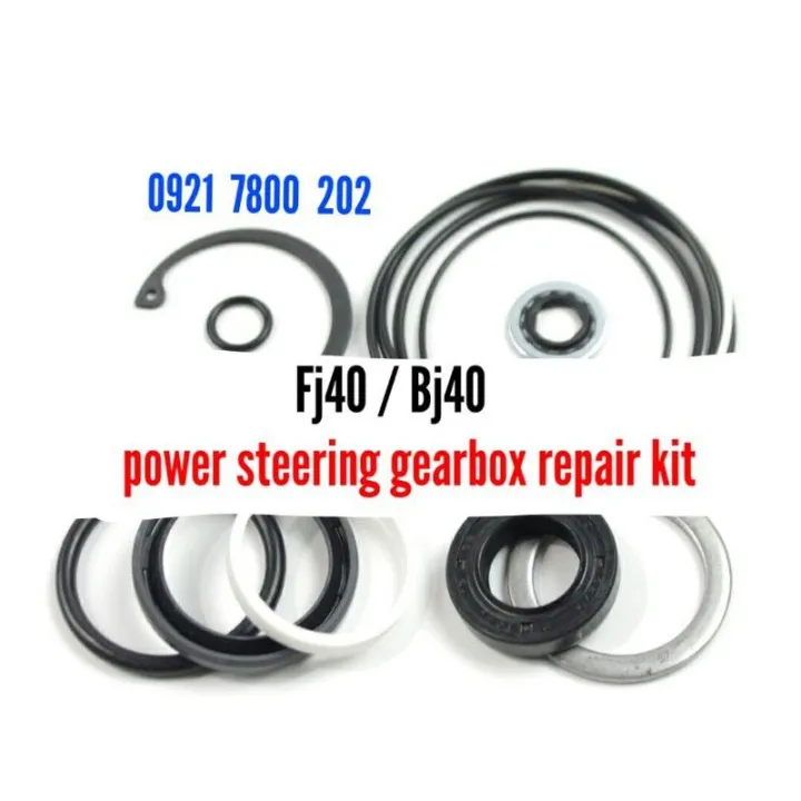 fj40, bj40, power steering repair kit, Lc40, fj45, bj45, land cruiser ...
