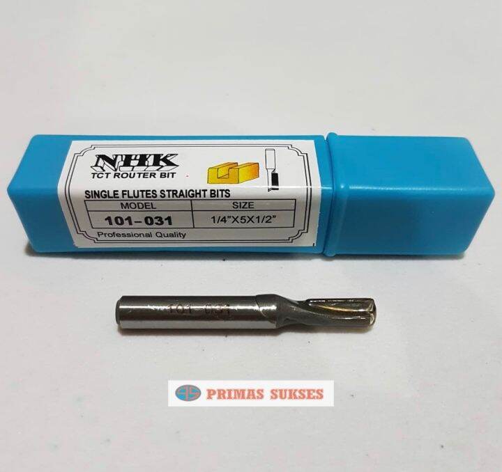Mata Router Profil 5MM Single Flutes Straight Bits 101-031 NHK | Lazada ...