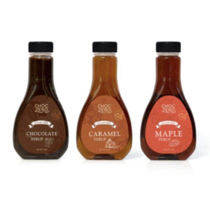 Keto Vegan💕- Choczero Maple/Chocolate Syrup🍯🍫🥞 (12oz/340gram) | Lazada ...
