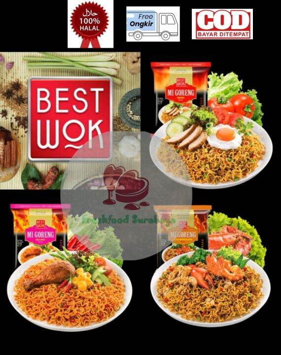 ️Freshfood ️Mie goreng Best Wok aneka varian 85g | Lazada Indonesia
