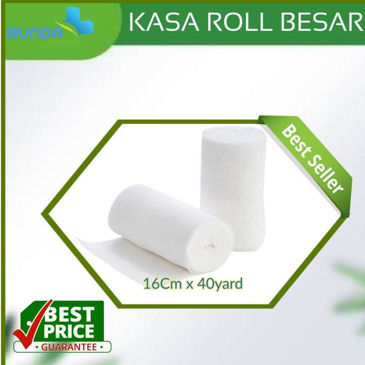Kasa Gulung Perban Roll Besar Plester Kain Pembalut Luka Patah Tulang ...