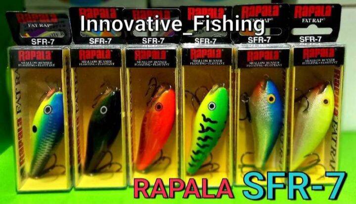 เหยื่อปลอม ตกปลา Rapala Fat Rap (SFR-7). | Lazada.co.th