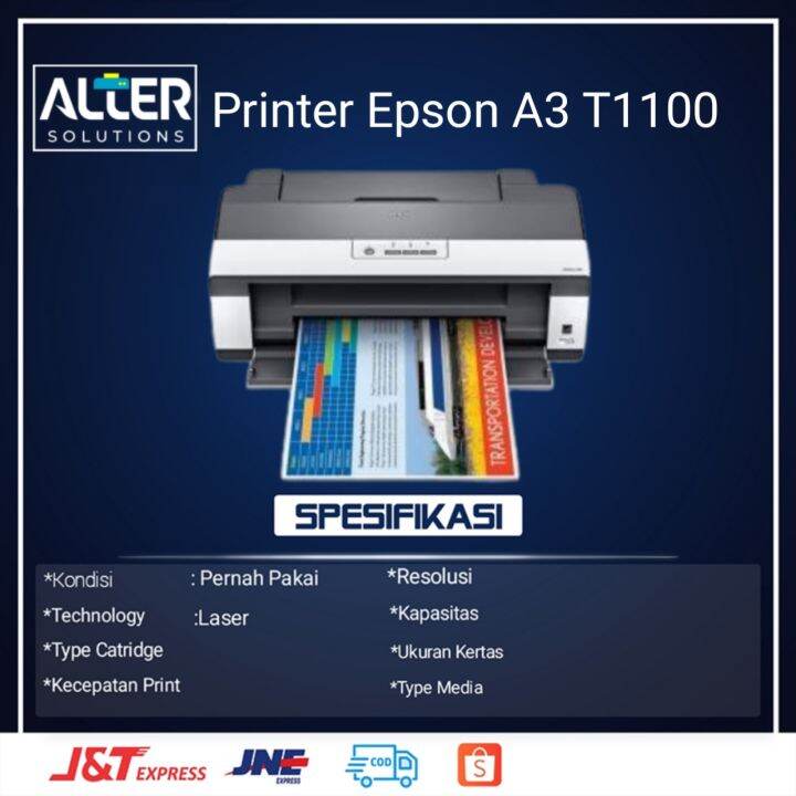 Printer Epson T1100 A3 Color | Lazada Indonesia