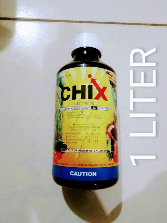 CHIX 2.5 EC BETACYPERMETHRIN INSECTICIDE (1 LITER )BY CEREXAGRI | Lazada PH