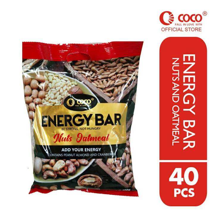Coco Energy Bar Healthy Nuts and Oatmeal Snack | Lazada PH