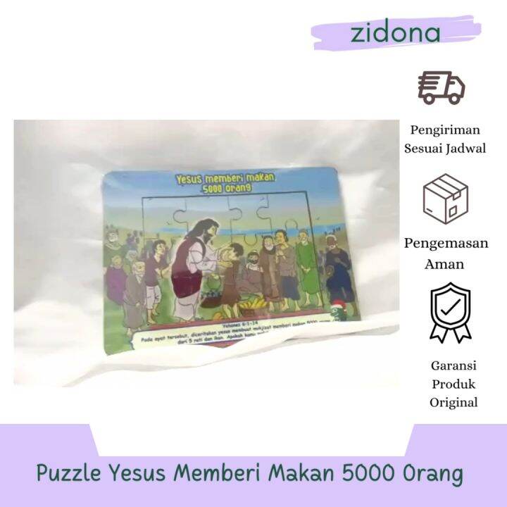 Puzzle Yesus memberi makan 5000 orang Saint&Deer | Lazada Indonesia