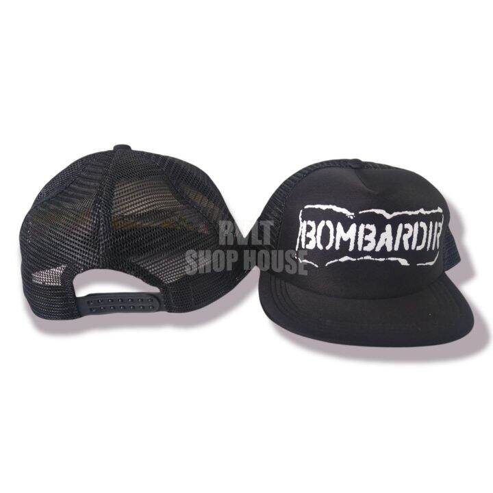 Topi Trucker Band Punk Bombardir | Lazada Indonesia