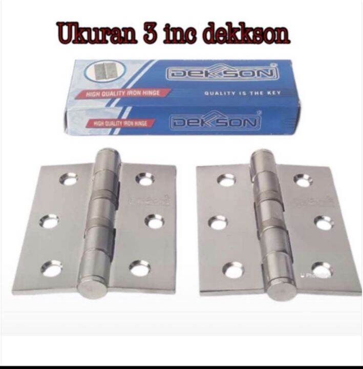 ENGSEL 3 INCH DEKSON STANLIS TEBAL engsel 3 inc stanlis tebal dekson ...