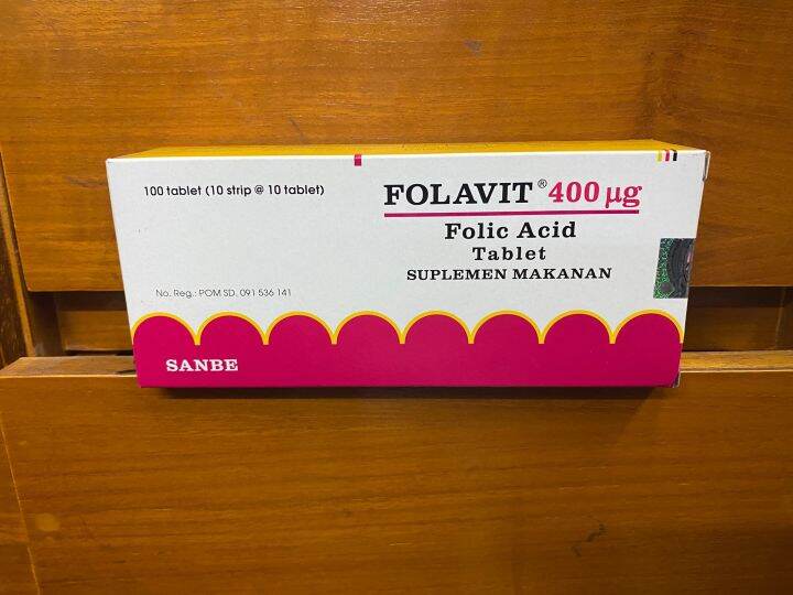FOLAVIT 400 MG BOX | Lazada Indonesia