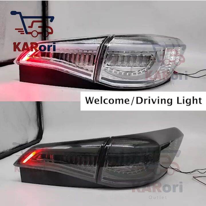 TOYOTA VIOS NSP151 (2019-2022Y) LED TAIL LAMP (2 PCS) / RUNNING LED ...