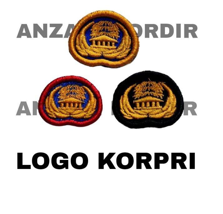 ANZANI BORDIR COLECTIONS #LOGO KORPRI TIMBUL | Lazada Indonesia