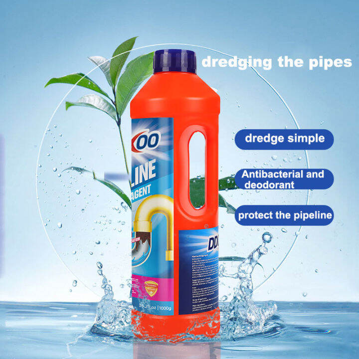Strong dredge💦 drainage clogged remover 1000g Solve the problem of ...
