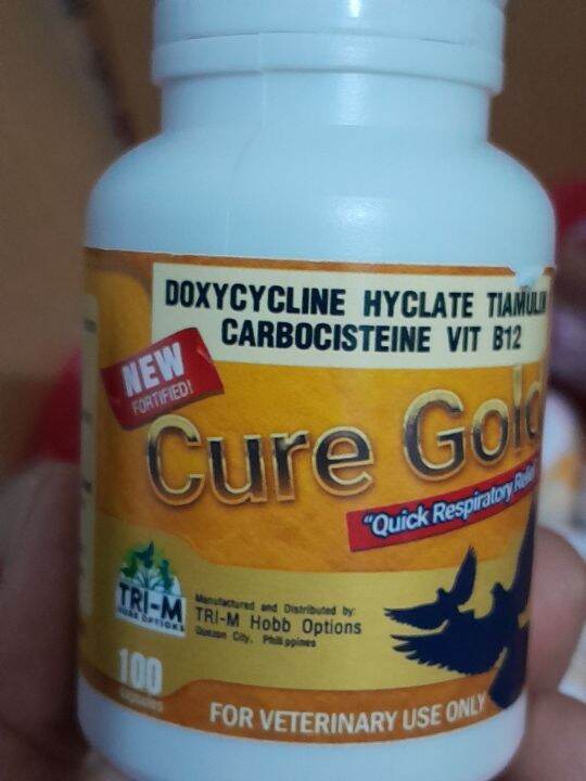 Cure Gold (25 pcs) Gamot sa sipon ng kalapati | Lazada PH